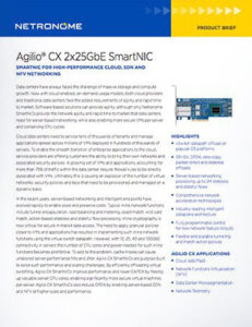 Agilio SmartNICs - Netronome